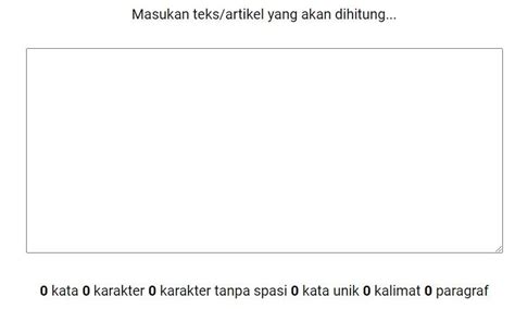 cara membuat tools penghitung kata online di blogger tutorial bermanfaat
