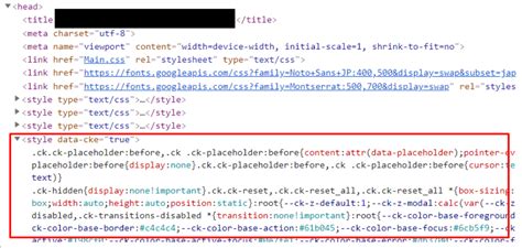 Sharing The Common Css Rules Of Ck Editor For Correct Displaying Of The Formatted Text Outside