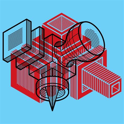 premium vector vector abstract 3d geometric shape polygonal figure