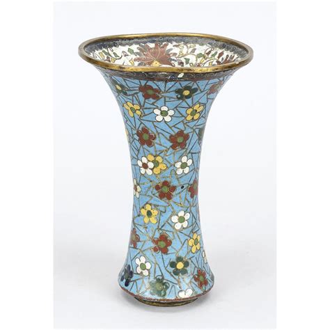 At Auction Asian CloisonnÉ Vase China 18th19th