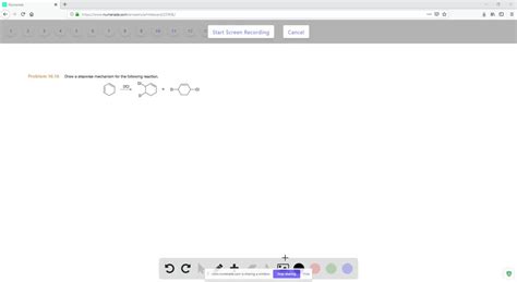 SOLVED Draw A Stepwise Mechanism For The Following Reaction