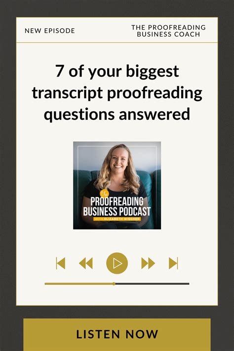011 7 Of Your Biggest Transcript Proofreading Questions Answered • The