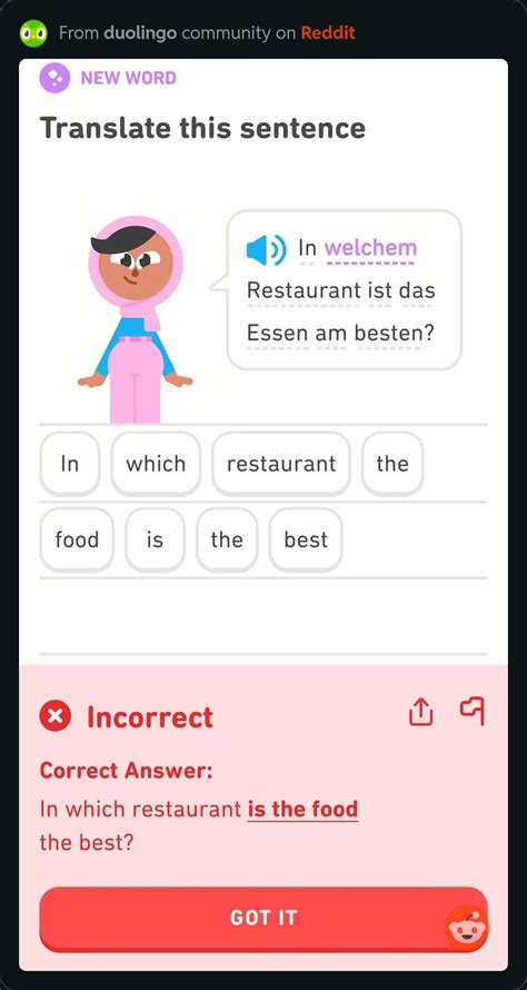 [german] Is This Translation Gramatically Correct R Duolingo
