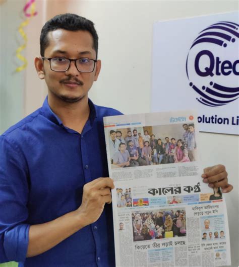 Mosarrof Hossain Visionary Ceo Of Qtec Solution Limited