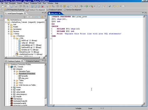 Lesson 2 Create A Stored Procedure