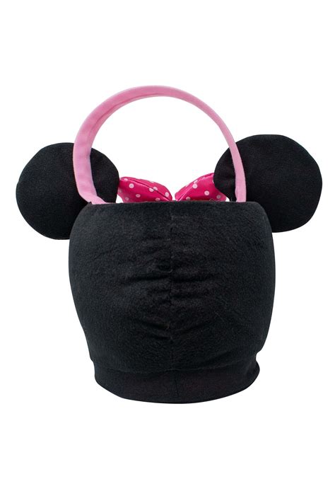 Minnie Mouse Soft Trick Or Treat Bucket Halloween Candy Bags