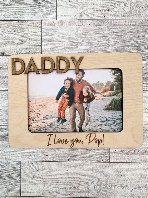 Fathers Day Photo Magnet Fathers Day T Custom Photo Magnet T