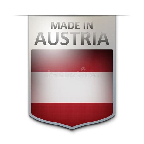 Made In Austria Badge Stock Illustration Illustration Of Country 106337610