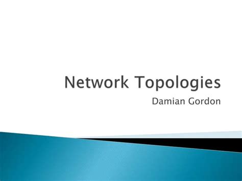 Computer Network Topologies With Animations Pptx Computer