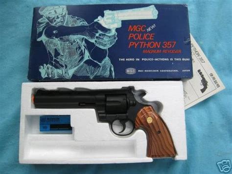 Mgc Colt Police Python 357 Magnum Blank Prop Cap Gun 31743757