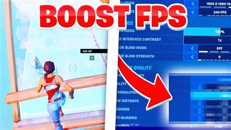 The BEST Fortnite Settings For HIGHEST FPS LOWEST Input Delay YouTube