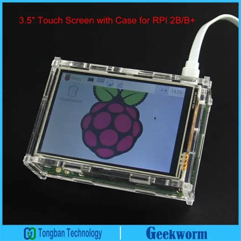 Raspberry Pi 3 5 Inch LCD TFT Touch Screen Display Shield 320 480 Acrylic Case For Raspberry