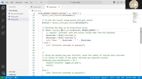 Php And Mysql 16 Fetch Rows From A Result Set Using Mysqlifetchassoc