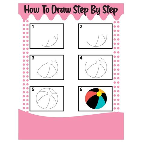 Как рисовать шаг за шагом уроки для малышей Премиум векторы
