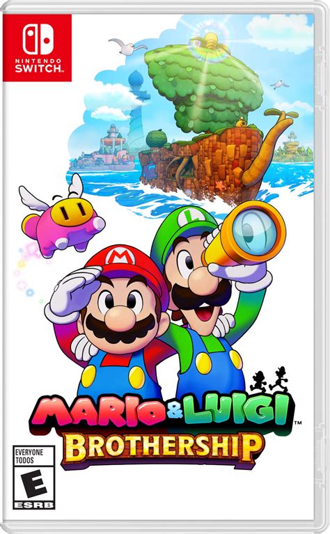 Mario Luigi Brothership Boxart Screenshots