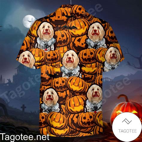 Cockapoo Pumpkin Halloween Shirt Tagotee