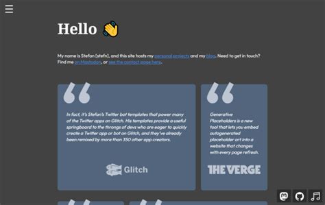 Dark Mode Support Stefan Bohacek