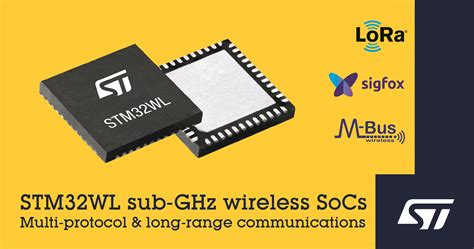 STM32WL LoRa Compatible Wireless SoC Family Semiconductor For You