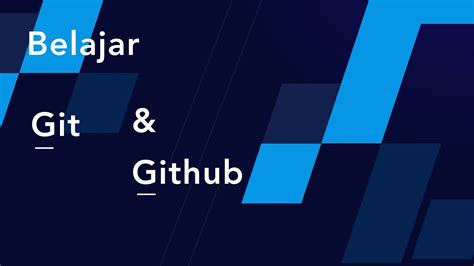 Belajar Git Dan Github Youtube