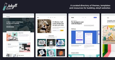 Jekyll Themes A Curated Directory