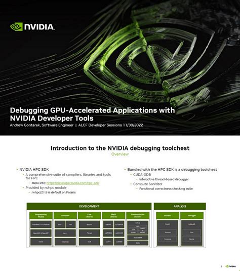 Ogawa Tadashi On Twitter Debugging Gpu Accelerated Applications With Nvidia Developer
