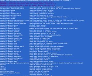 Ansible Callback Plugins Keyva