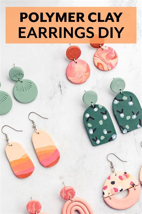 Polymer Clay Earrings Tutorial From Sarah Maker Artofit