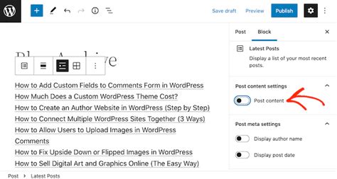 How To Display All Your Wordpress Posts On One Page