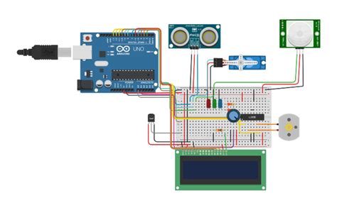 Circuit Design Iot Project Home Automation Tinkercad
