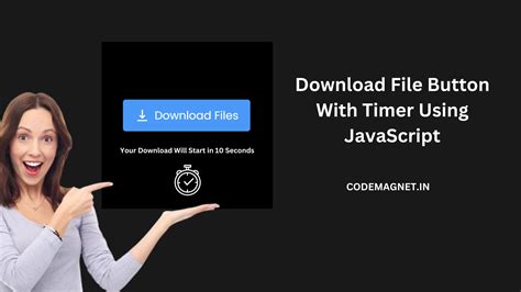 Download File Button With Timer Using Css And Javascript Full Tutorial