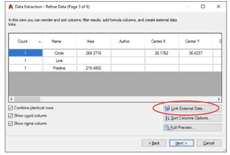 Extraction Data To Output File Autodesk Community