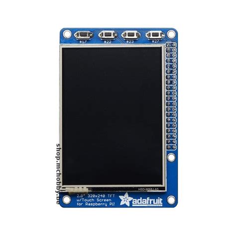 Tft Display 28 For Raspberry Pi Pitft Plus Assembled