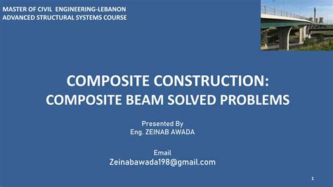 Composite Beam Problems Pdf