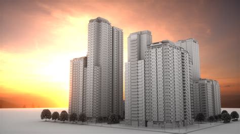 City Block Type B10 Model Turbosquid 2092340