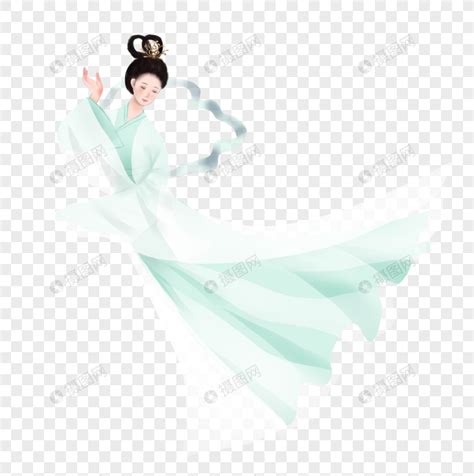嫦娥奔月元素素材下载 正版素材400463809 摄图网