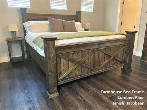 Farm Style Wooden Bed Frames