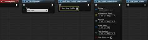 Using Splash Screens For The Oculus Rift In Unreal Engine Unreal Engine Documentation