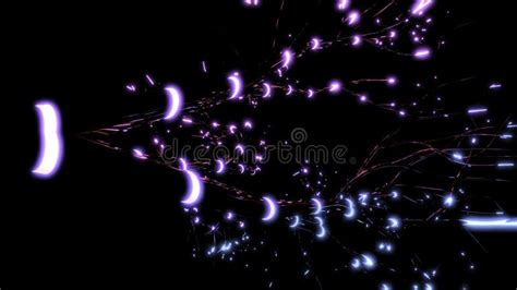 Neuron Network Synapses Animation Design Neurons Inside The Human Brain Neurotransmitters