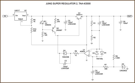 Power Supply Opamp Based Linear Regulators Electrical Engineering