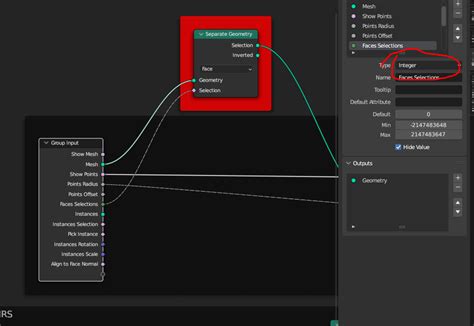 Geometry Nodes Switch Node Equation For Boolean To Detect User Input From Outside The