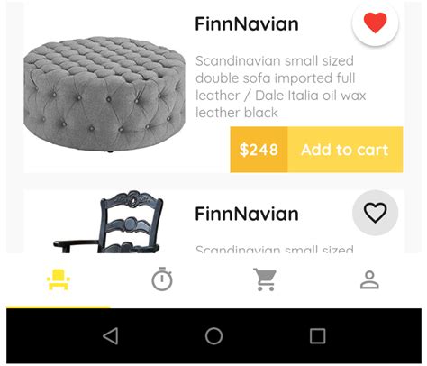 Code For Furniture App Dashboard Created With Flutter