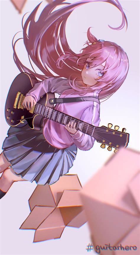 Gotoh Hitori Bocchi The Rock Drawn By Cocona W Danbooru