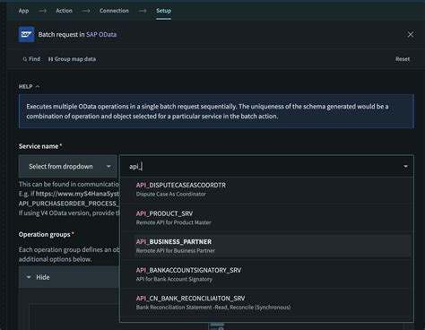 Workato Connectors Sap Odata Actions And Triggers Workato Docs