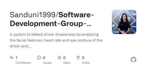 Github Sanduni Software Development Group Project A System To Detect Driver Drowsiness By
