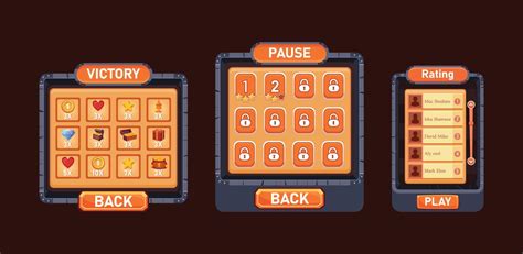 Mobile Game User Interface