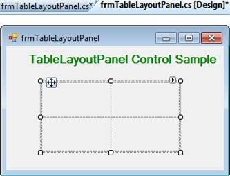 TableLayoutPanel Control In C Net MindStick