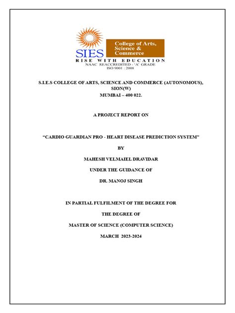 Project Documentation Pdf Machine Learning Receiver Operating Characteristic