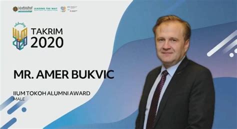 Amer Bukvić Dobitnik Malezijskog Priznanja Alumni Laureate Award” Banke And Biznis