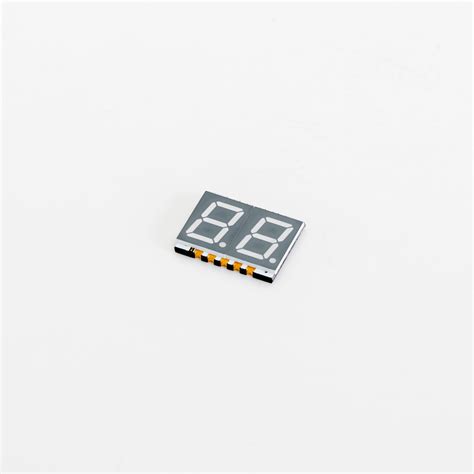 039 Dual Digit Super Thin Smd Led 7 Segment Display Diamond Seg