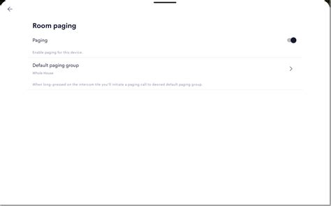 Intercom Crestron Home Os Documentation